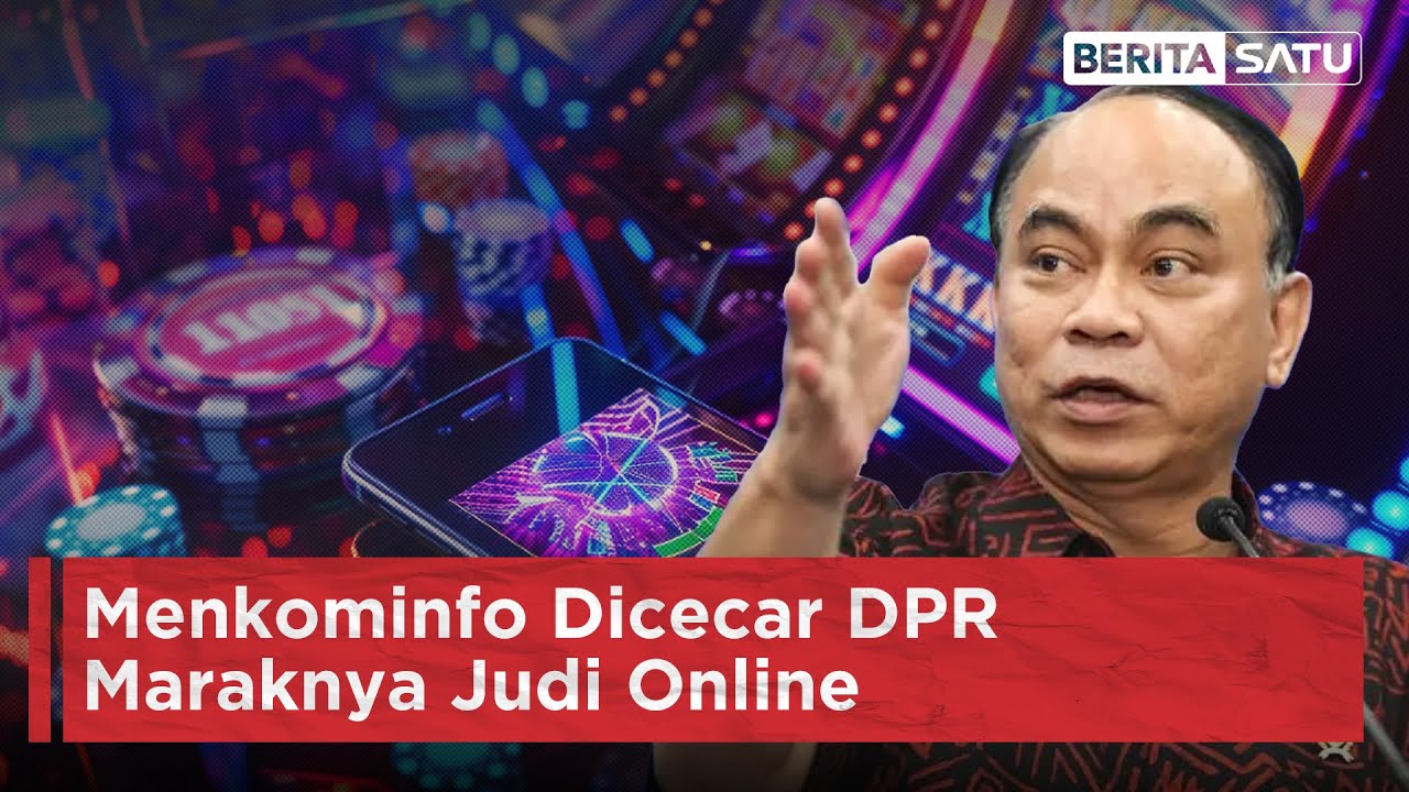 Menkominfo Dicecar DPR Maraknya Judi Online | Beritasatu - YouTube