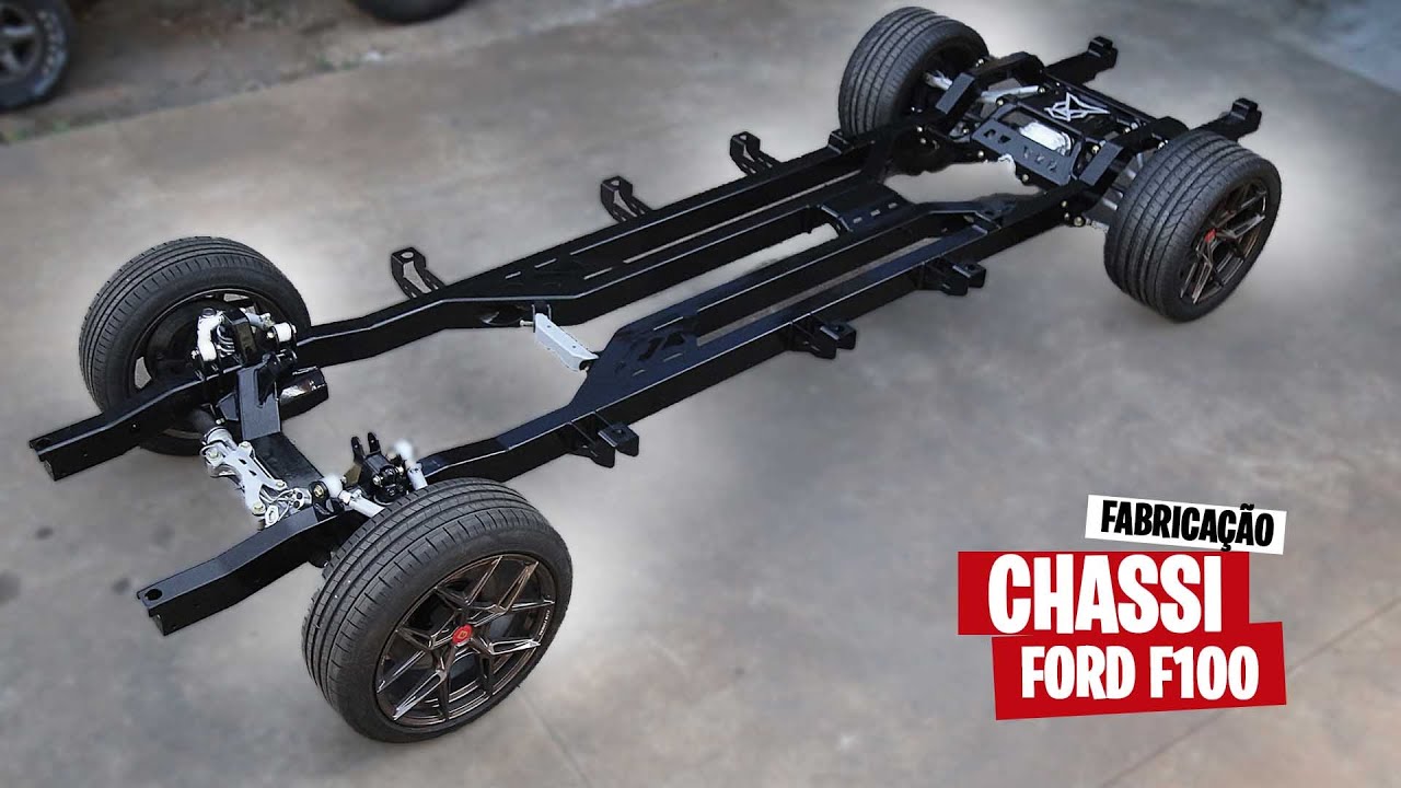 CHASSI PARA FORD F100 1959 *quase pronto* I Nando SA - YouTube