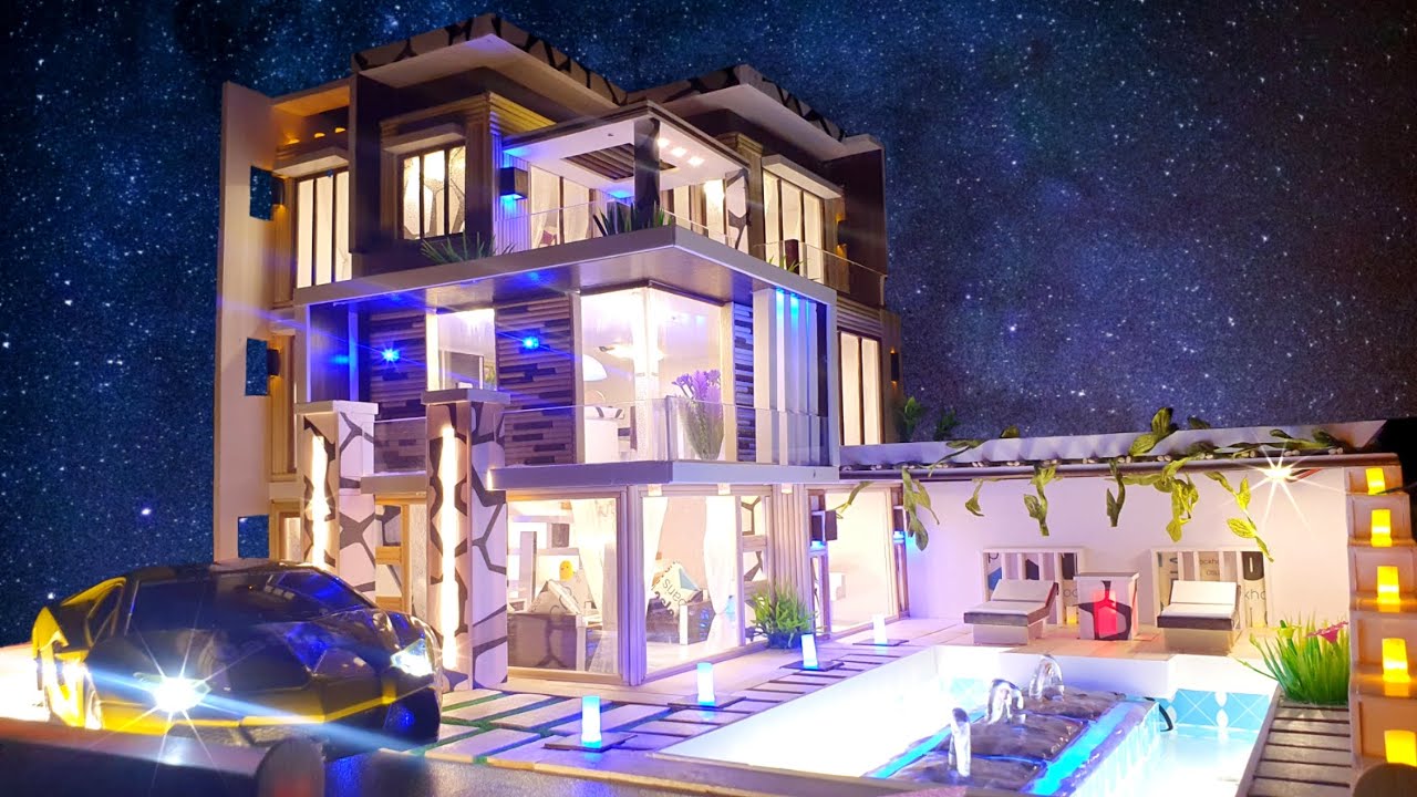 Mini House/How to Build a Miniature Resort(Model) #23_TamHandmade - YouTube