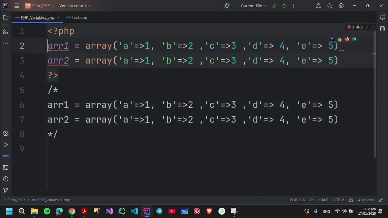 Php Associative Arrays Youtube