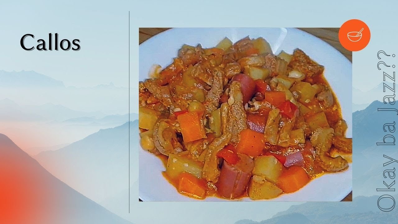 Easy Callos | Beef Tripe recipe |Tuwalya ng Baka - YouTube