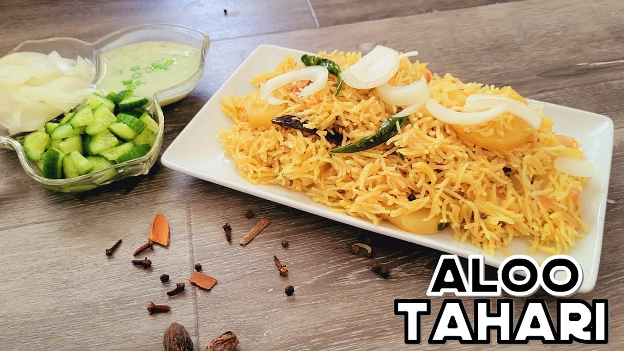 Aloo Tahari /Aloo Rice Easy To Make BY AJ Kitchen - YouTube