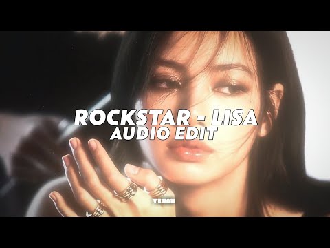 rockstar - lisa (tiktok version) [edit audio]