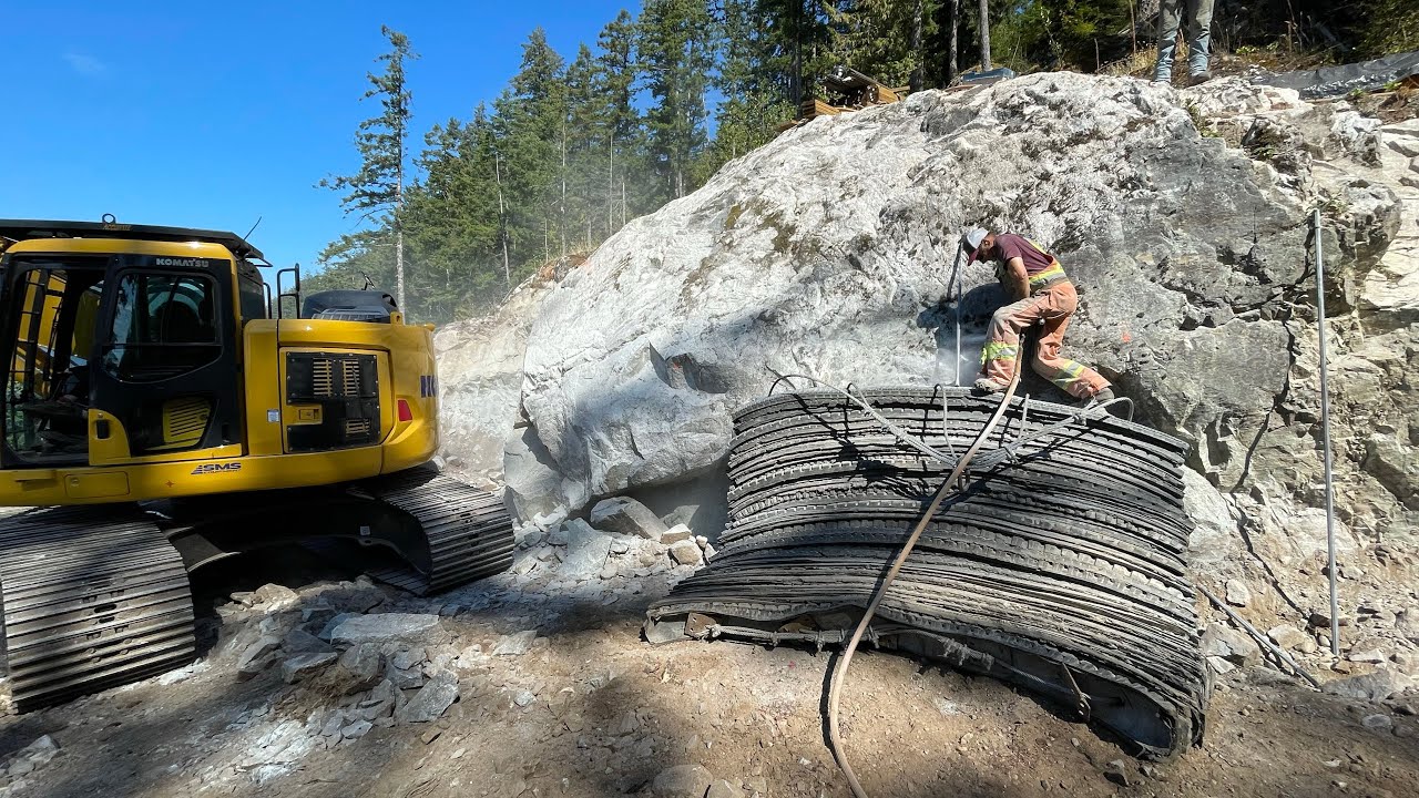 Rock Blasting - YouTube