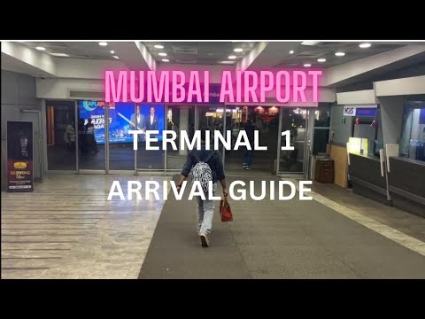Mumbai Airport Terminal 1 arrival guide | Complete walk | Latest Update ...