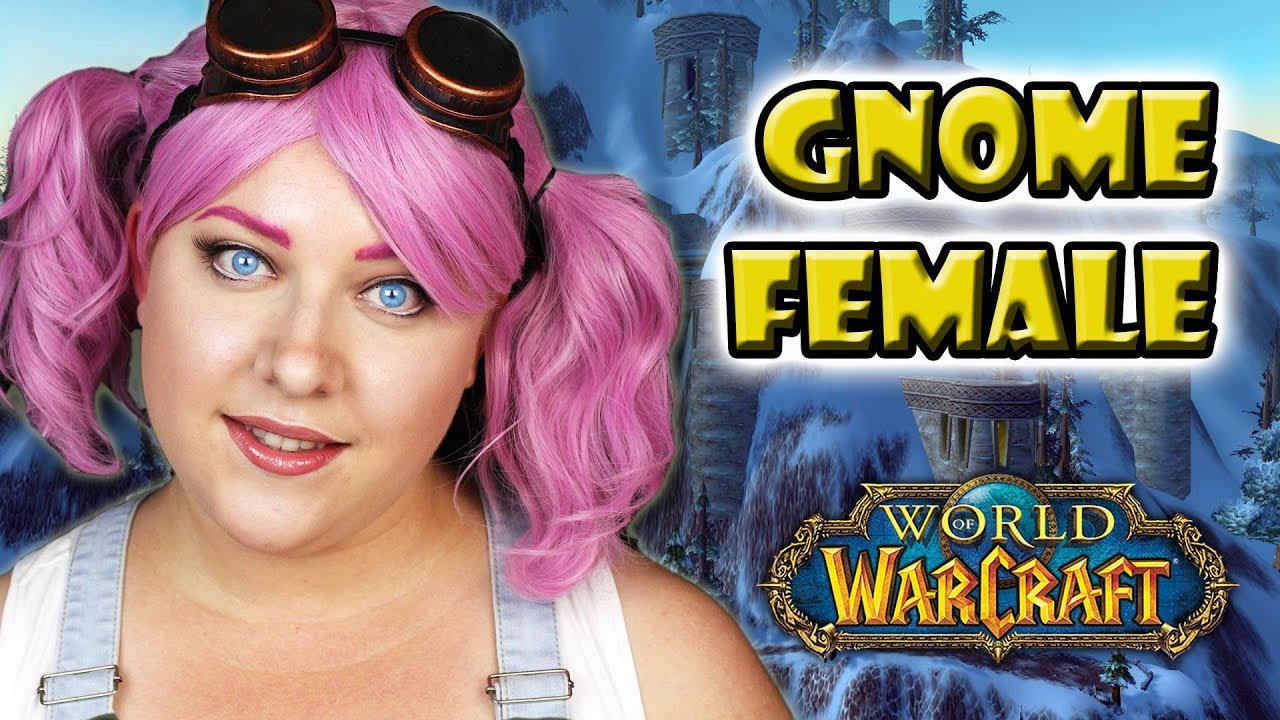 Gnome (World of Warcraft): makeup tutorial - YouTube