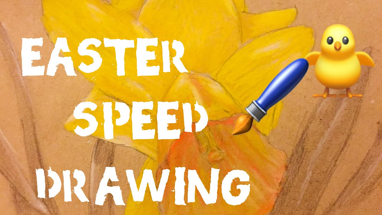 EASTER SPEED DRAWING :D - YouTube