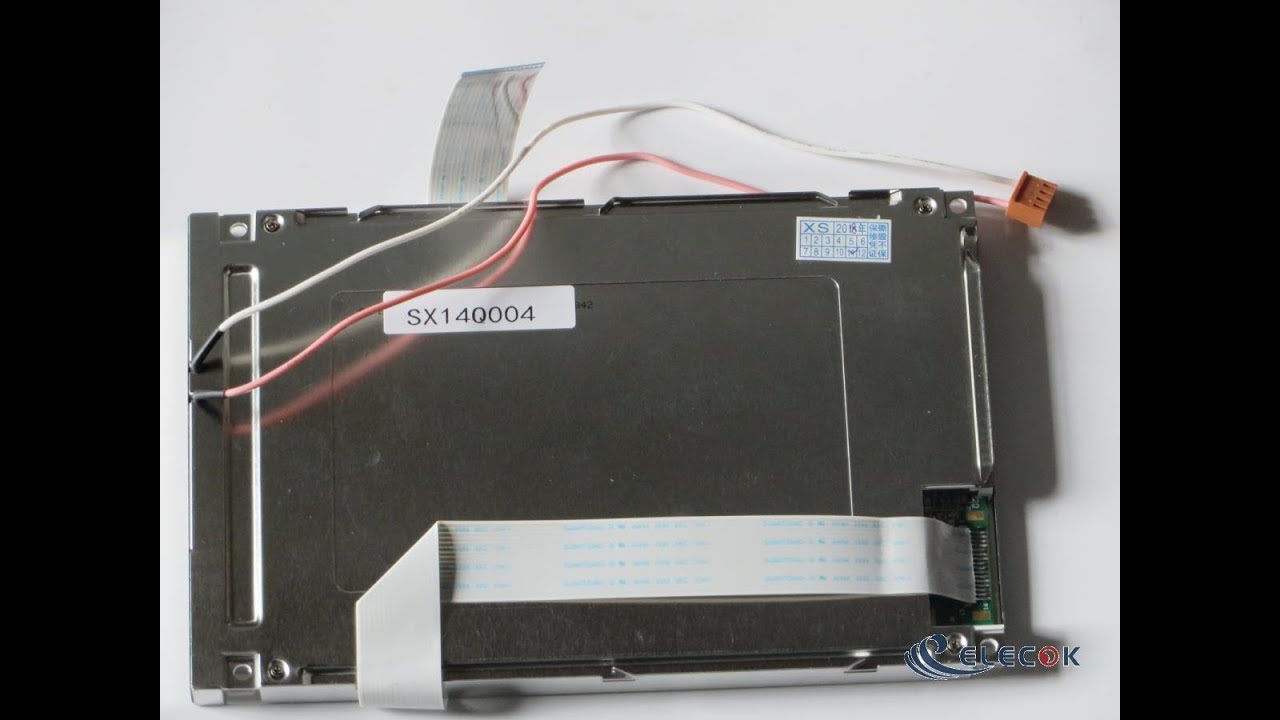 SX14Q004 5.7" CSTN LCD Panel for NEW replace(made in China) - YouTube