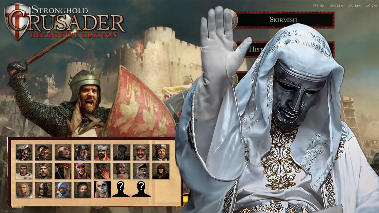 Why is King Baldwin IV Missing in Stronghold Crusader Definitive ...