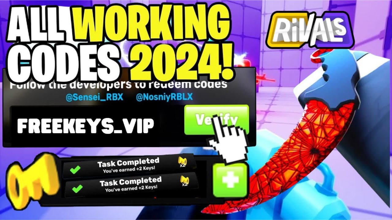*NEW CODES* ALL WORKING CODES FOR RIVALS IN SEPTEMBER 2024! ROBLOX ...