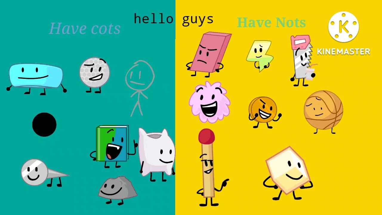 BFB split random cast Ep1 - YouTube