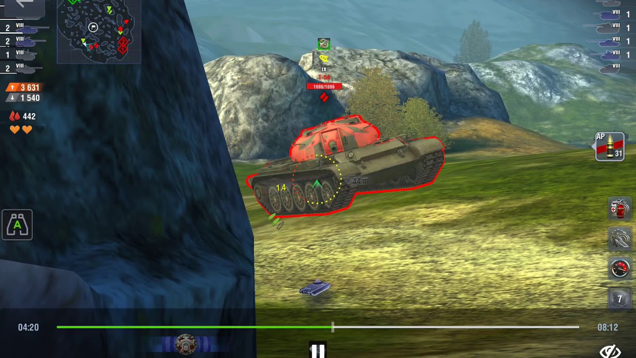 WOT BLITZ K91 UPRISING MODE CRAZY GAME - YouTube