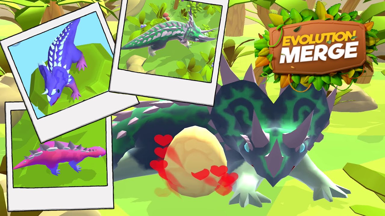 Evolution Merge - Eat and Grow / Feed creatures to evolve ...