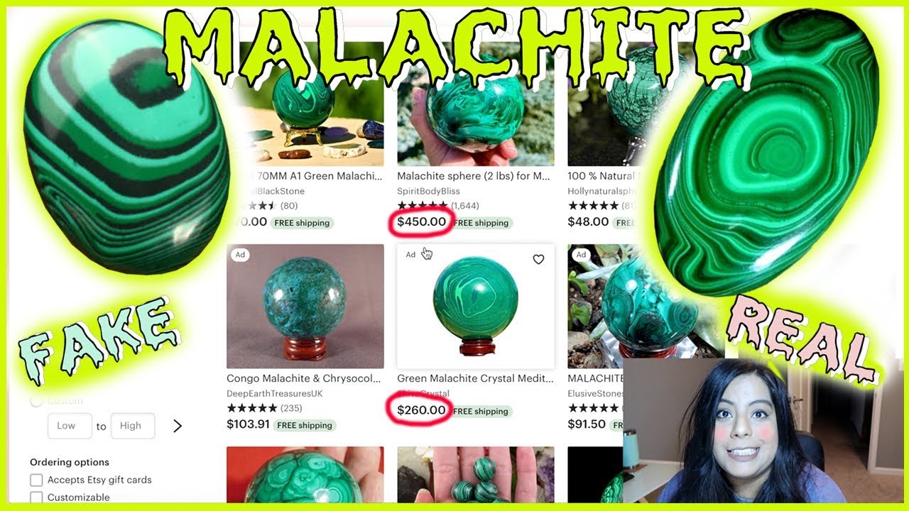 HOW TO SPOT FAKE MALACHITE ONLINE! | SIGNS TO LOOK FOR | EASY GUIDE ...