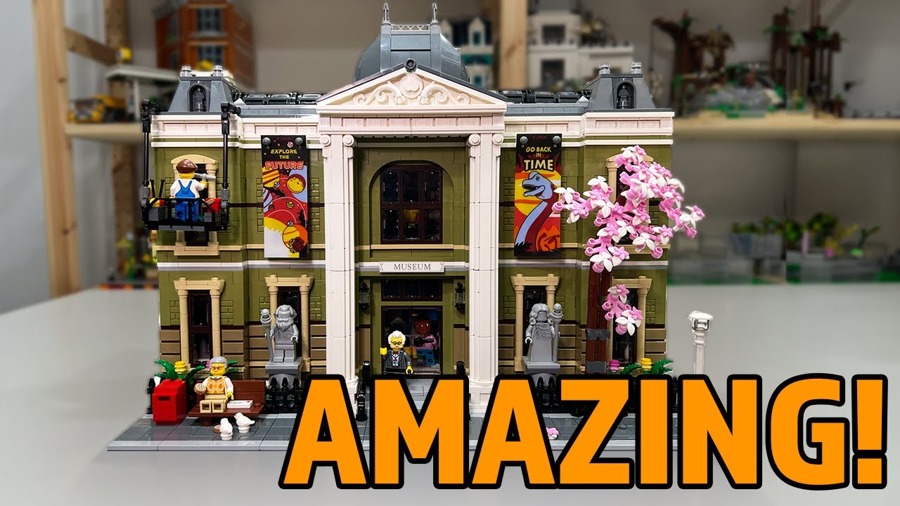 Building the LEGO Museum Before Release - YouTube