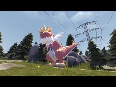 SFM Tyrantrum Spotted Growth Animation