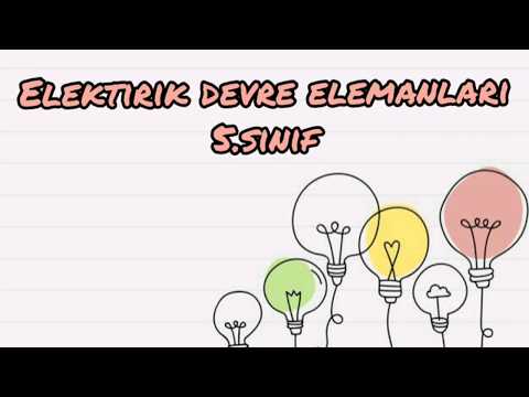 5.SINIF ELEKTRİK DEVRE ELEMANLARI