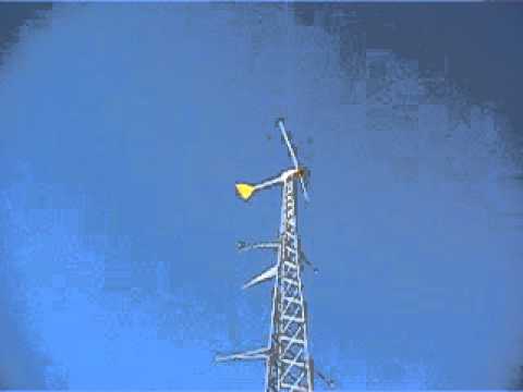Wind Turbine in Lebanon, CT - YouTube