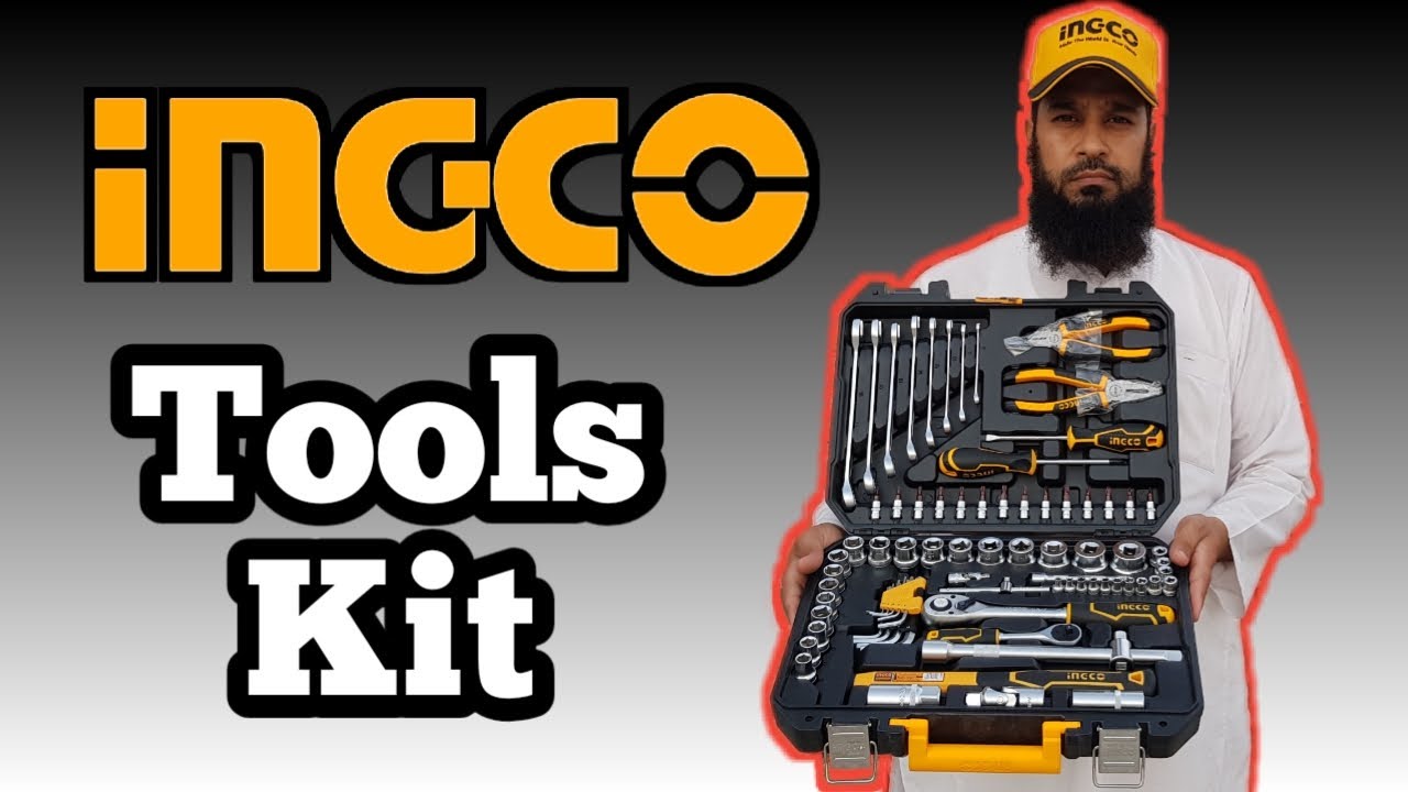 ingco tool kit||ingco tools||shajretooba||tool box||mechanic tool kit ...