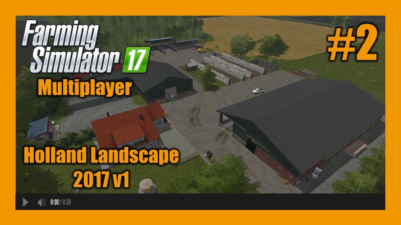 Farming Simulator 17 (Multiplayer-Server) - Holland Landscape 2017 v1 ...