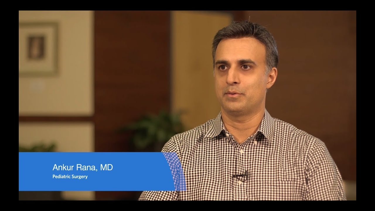 Meet Ankur Rana, MD, Pediatric Surgery | Ascension Texas - YouTube