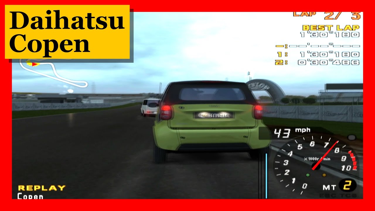 Daihatsu Copen onboard at wet Tsukuba | Enthusia Professional Racing ...