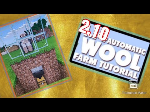 Minecraft afk sheep/Wool farm - YouTube