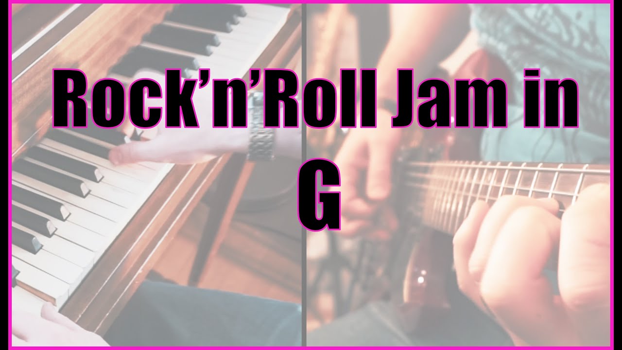 Rock n Roll Jam in G - YouTube