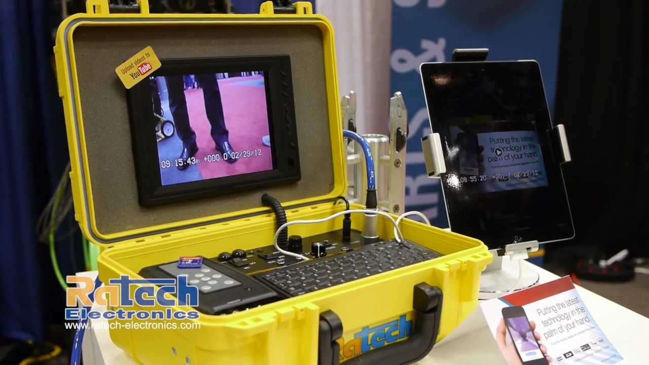 Ratech Electronics - Elite Jr. pipe inspection camera - 2012 Pumper ...