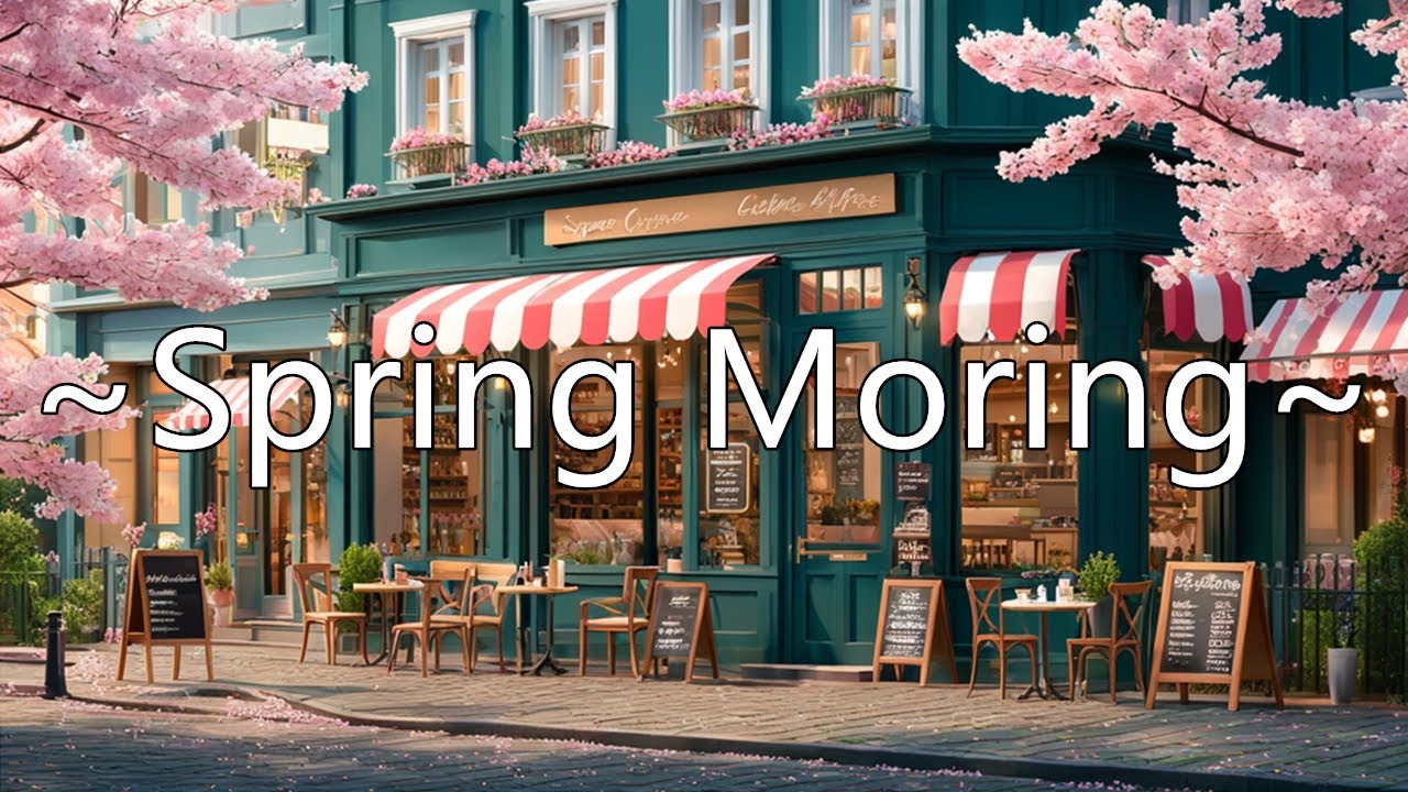 Savoring coffee as the lofi beats calm my mind☕🎶Spring café#lofi # ...