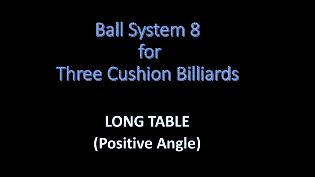 Ball System 8 Long Table Positive Angle - YouTube