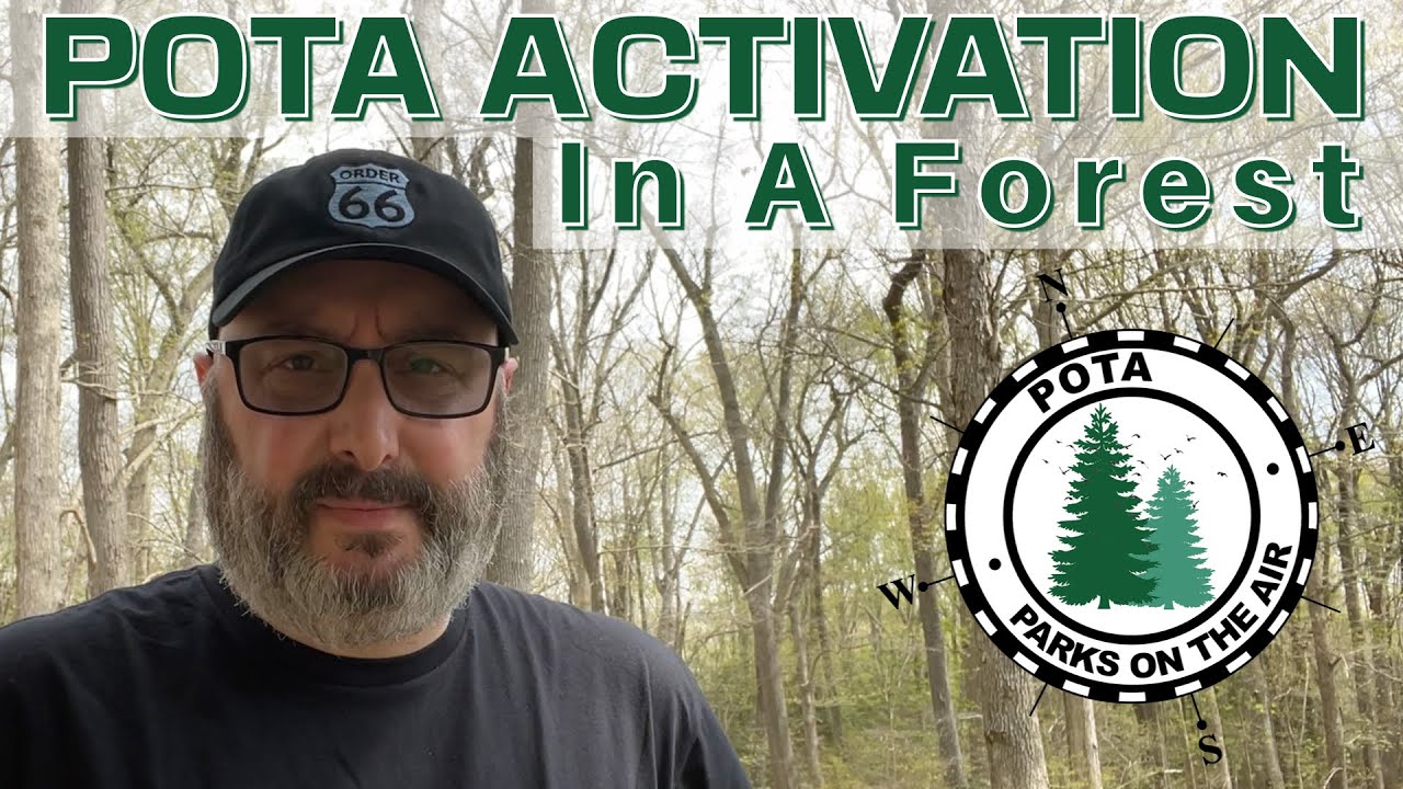 POTA Activation In A Forest - YouTube