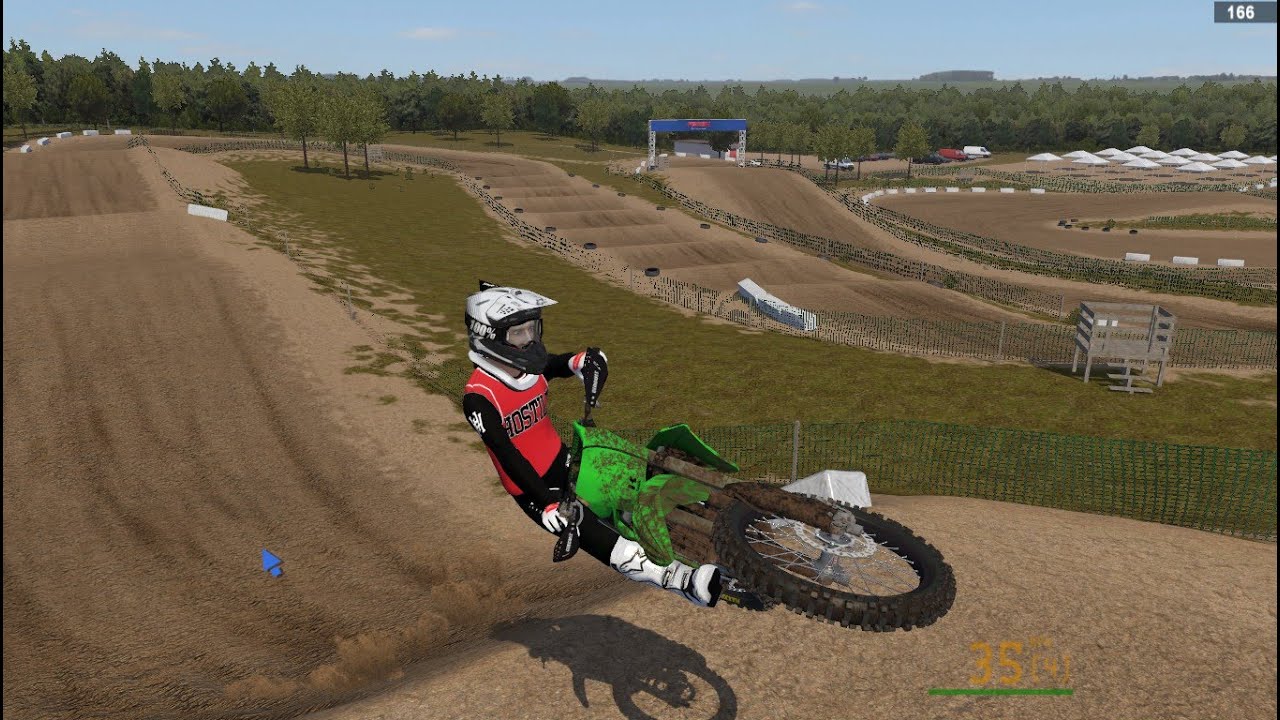 trying the new kx112 supermini in mx bikes - YouTube