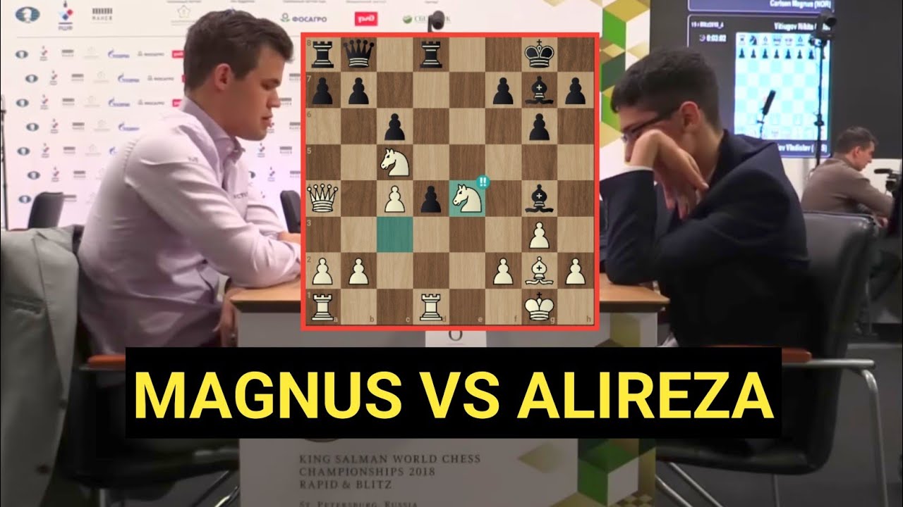 MAGNUS VS ALIREZA || World Blitz Chess Championship - YouTube