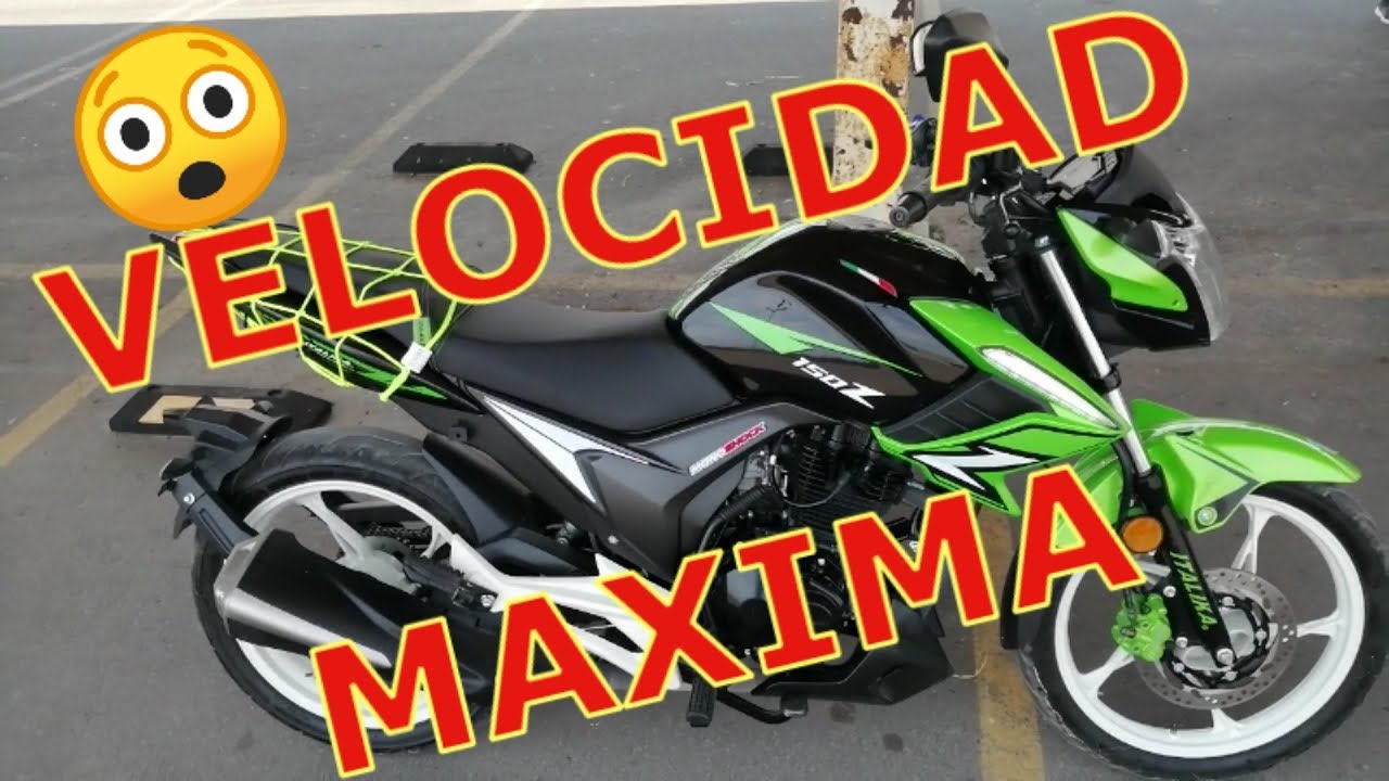 Italika 150z 2019 velocidad maxima + review GRAN TOP SPEED - YouTube