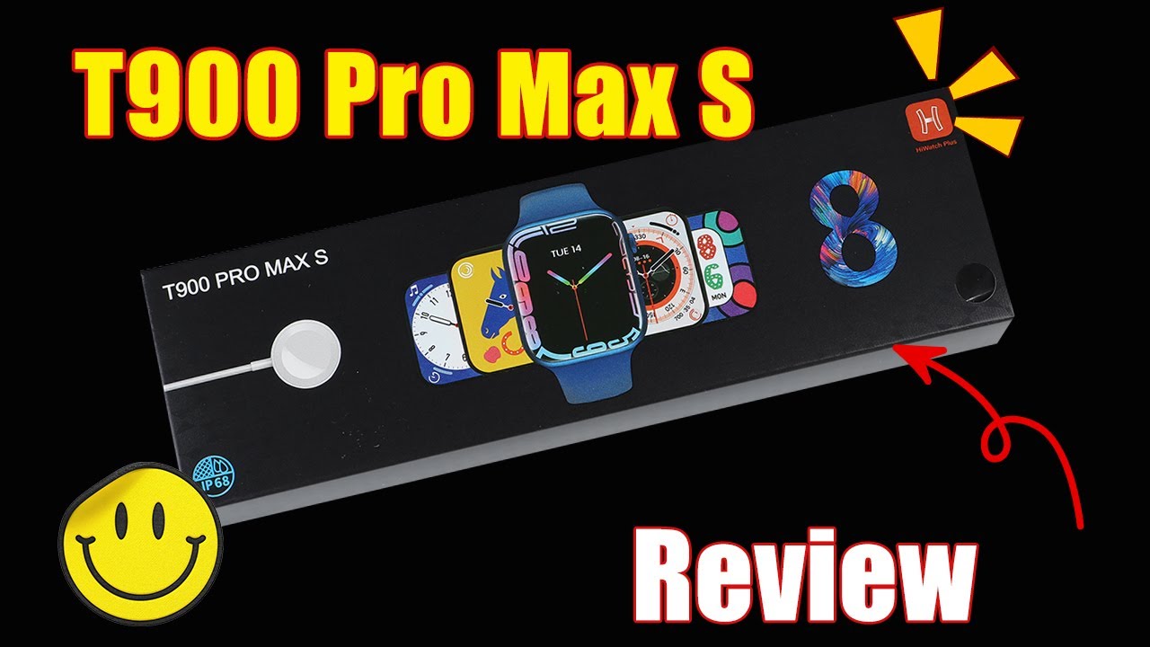 T900 Pro Max S Smart Watch; Quick Unboxing & Review - YouTube