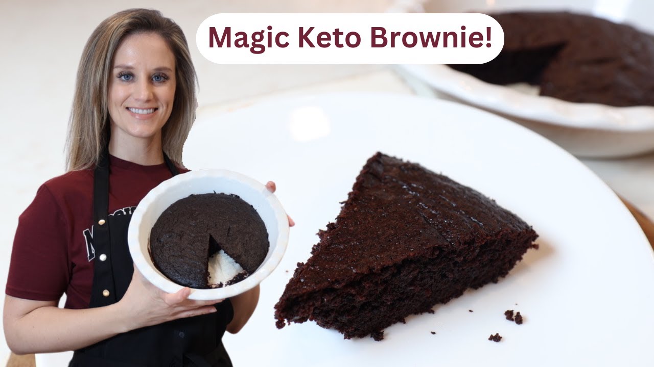 Keto Magic Brownie using Victoria's Keto Flour! - YouTube