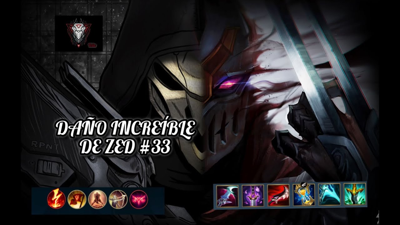 DAÑO INCREÍBLE DE ZED FULL DAÑO #33| WILD RIFT - YouTube