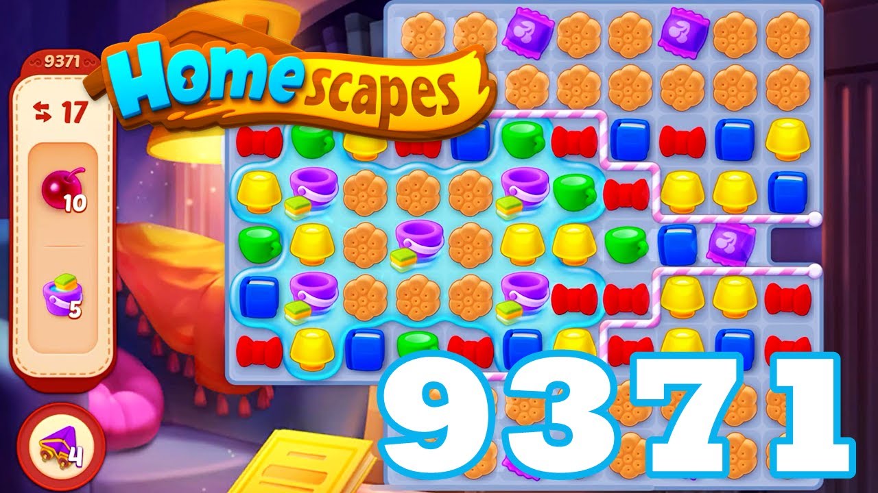 Homescapes Level 9371 HD | 3 - match puzzle game | Gameplay Walkthrough ...