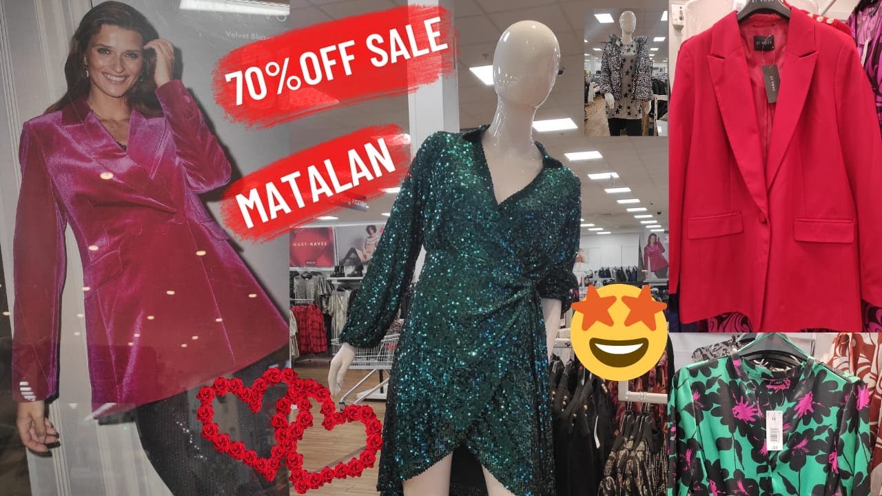 MATALAN WOMENS OUTFIT AND PARTY DRESSES || 70% OFF CURRENT SALE ...