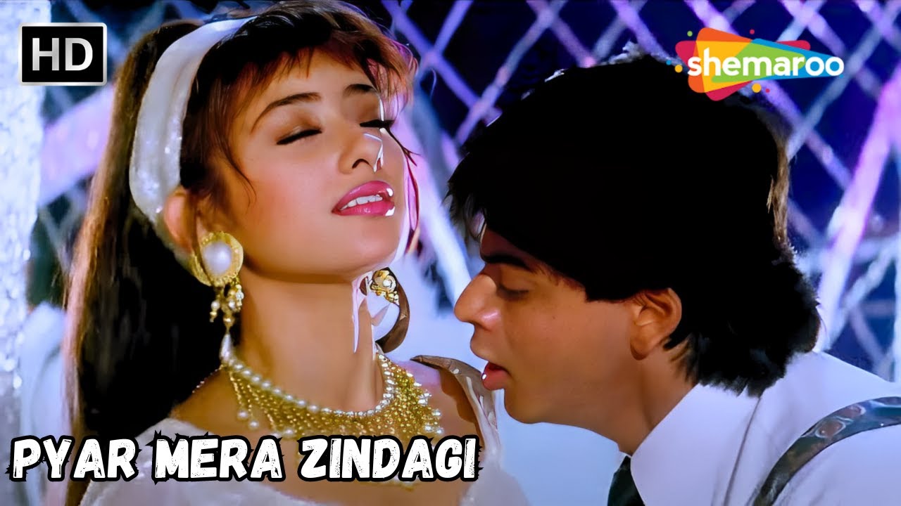 Pyar Mera Zindagi | Shah Rukh Khan, Manisha Koirala | Kumar Sanu Hit ...