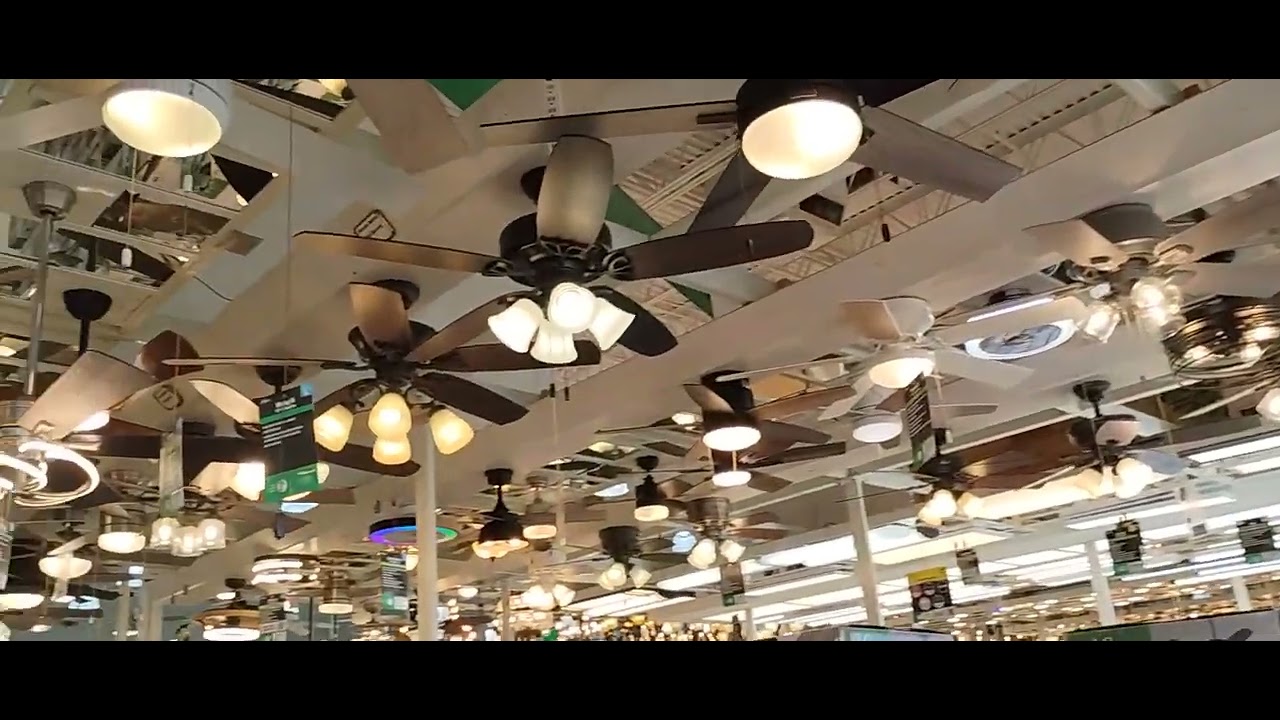 Menards fan display 2/4/25 - YouTube