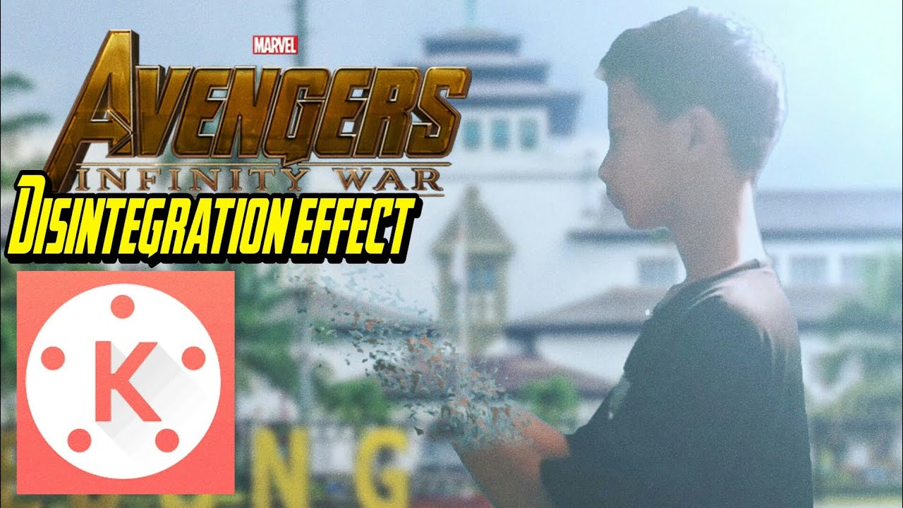 Avengers Infinity War Disintegration effect kinemaster - YouTube