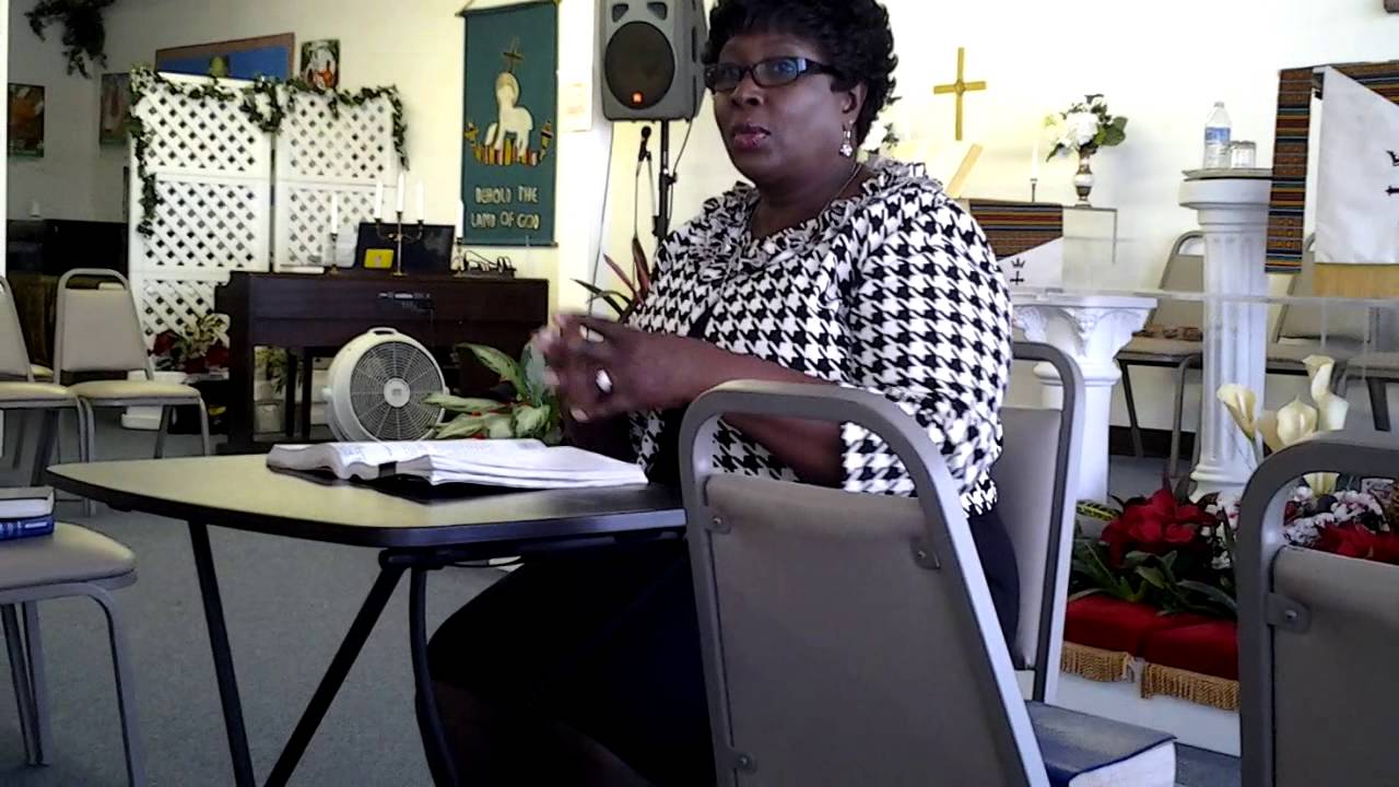 Sunday school lesson at Visions AMEC. Part 1 1/19 - YouTube