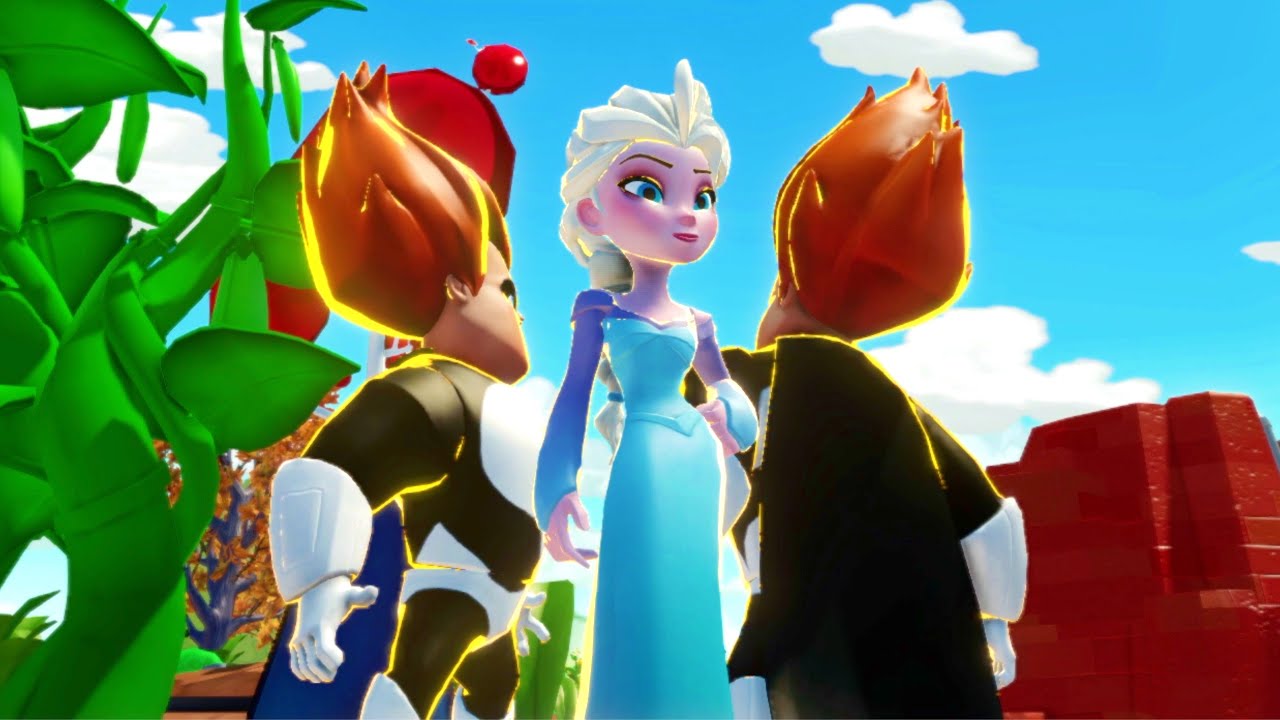 Frozen Elsa | Tomato Garden | Frozen Elsa's Farm in Her Garden ...