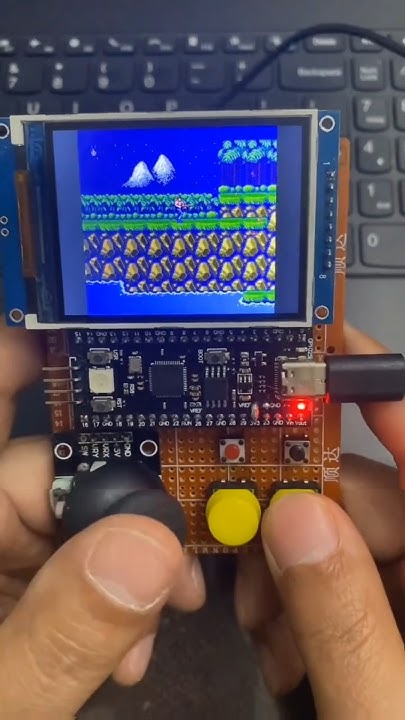arduino retro gaming mit 2.4 zoll tft und arduino Nano #Nano #arduino #retrogaming - YouTube