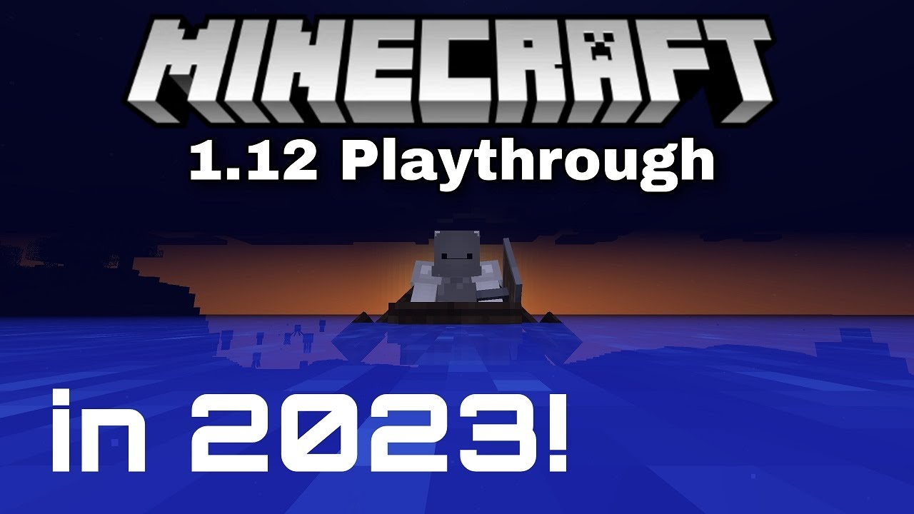 Beating Minecraft 1.12 in 2023 (Playthrough) - YouTube