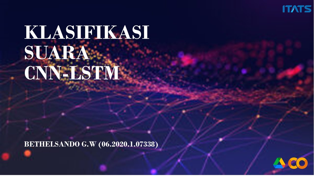 Implementasi CNN dan LSTM untuk Klasifikasi Suara - YouTube