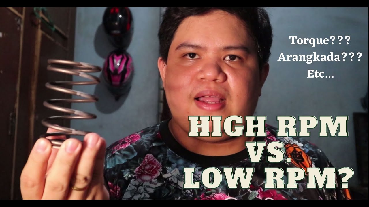 PART 1 - TIPS ON SCOOTERS | CVT | HIGH RPM VS. LOW RPM - YouTube