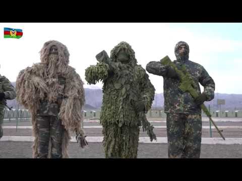 Naxçıvan Qarnizonu qoşunlarında növbəti snayper hazırlığı kursu başa çatıb